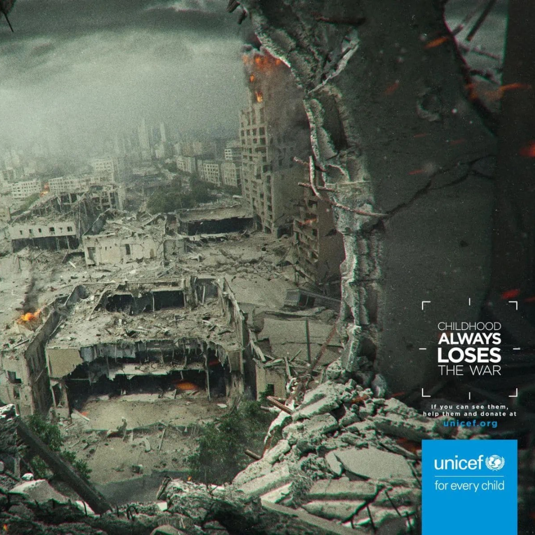 UNICEF’s “Faces of the WaRE” AI Marketing Campaign - Andrew Miles Davis